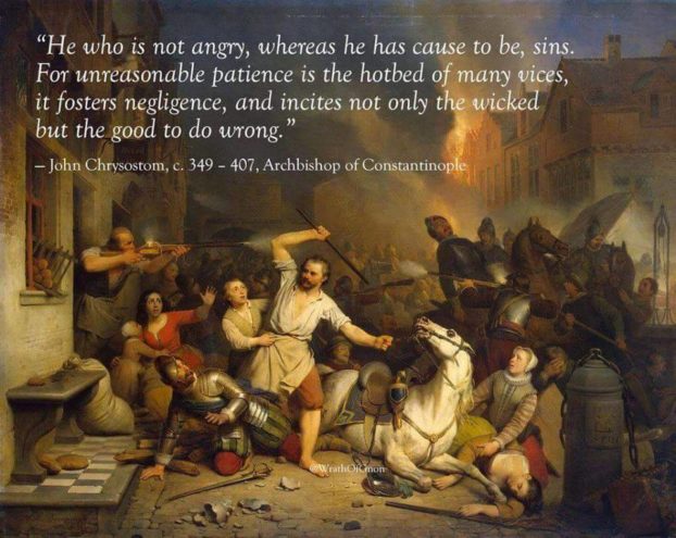 The Necessity of Righteous Anger | Faith & Heritage